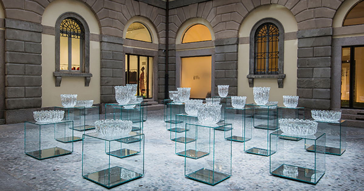 Tokujin Yoshioka: стеклянный фонтан для Glas Italia в Милане - archidea ...