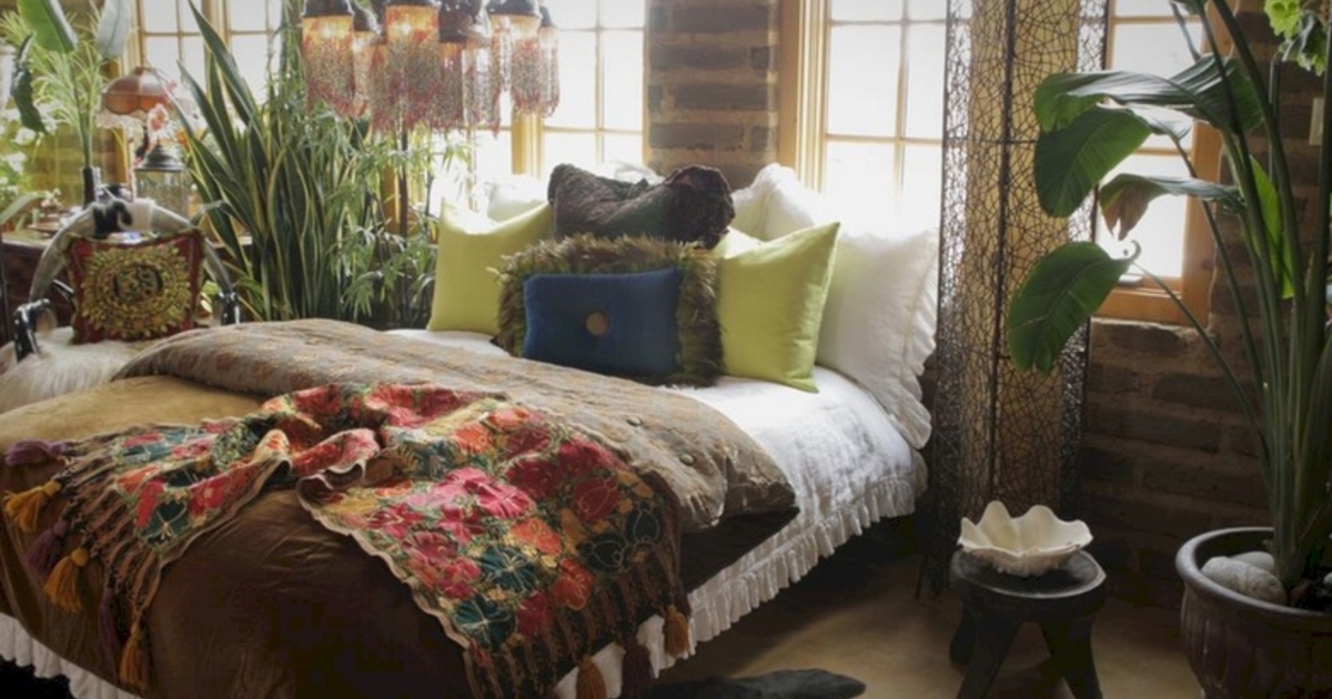 Богемная спальня: 6 важных акцентов - archidea.com.ua