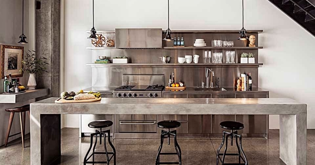 Кухня в стиле лофт: 6 правил оформления интерьера - archidea.com.ua